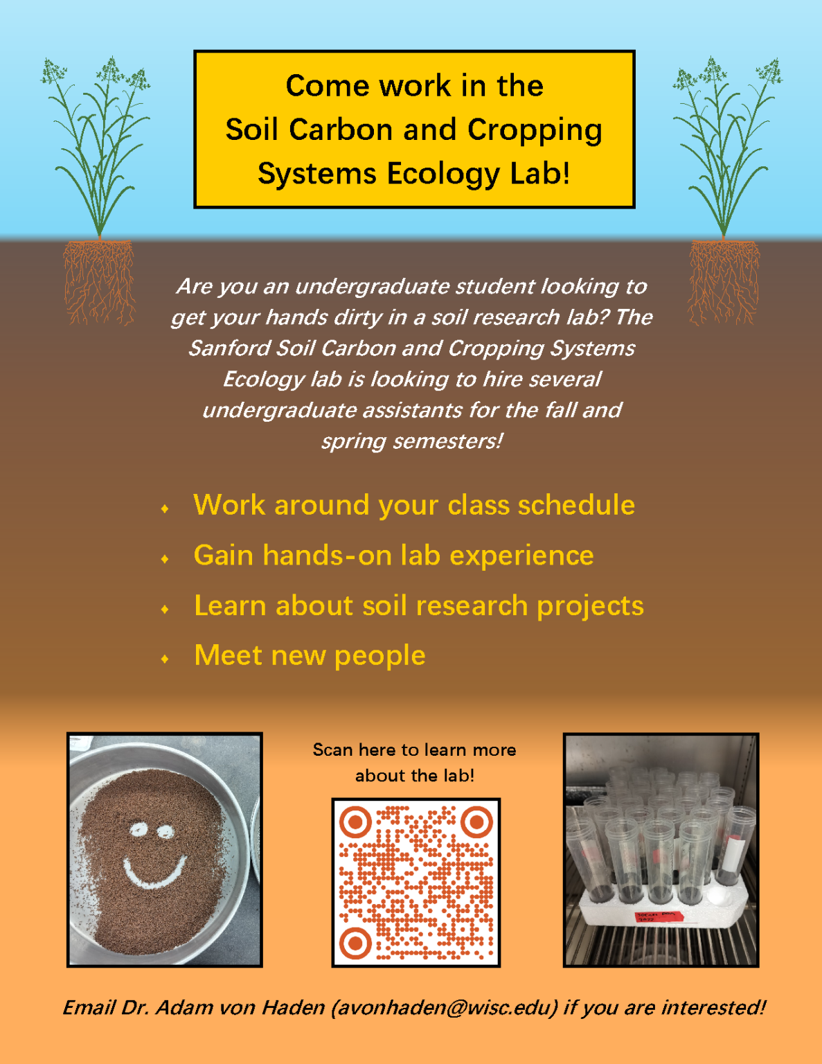 UW-Madison undergraduate student job opportunity: Come work in the ...